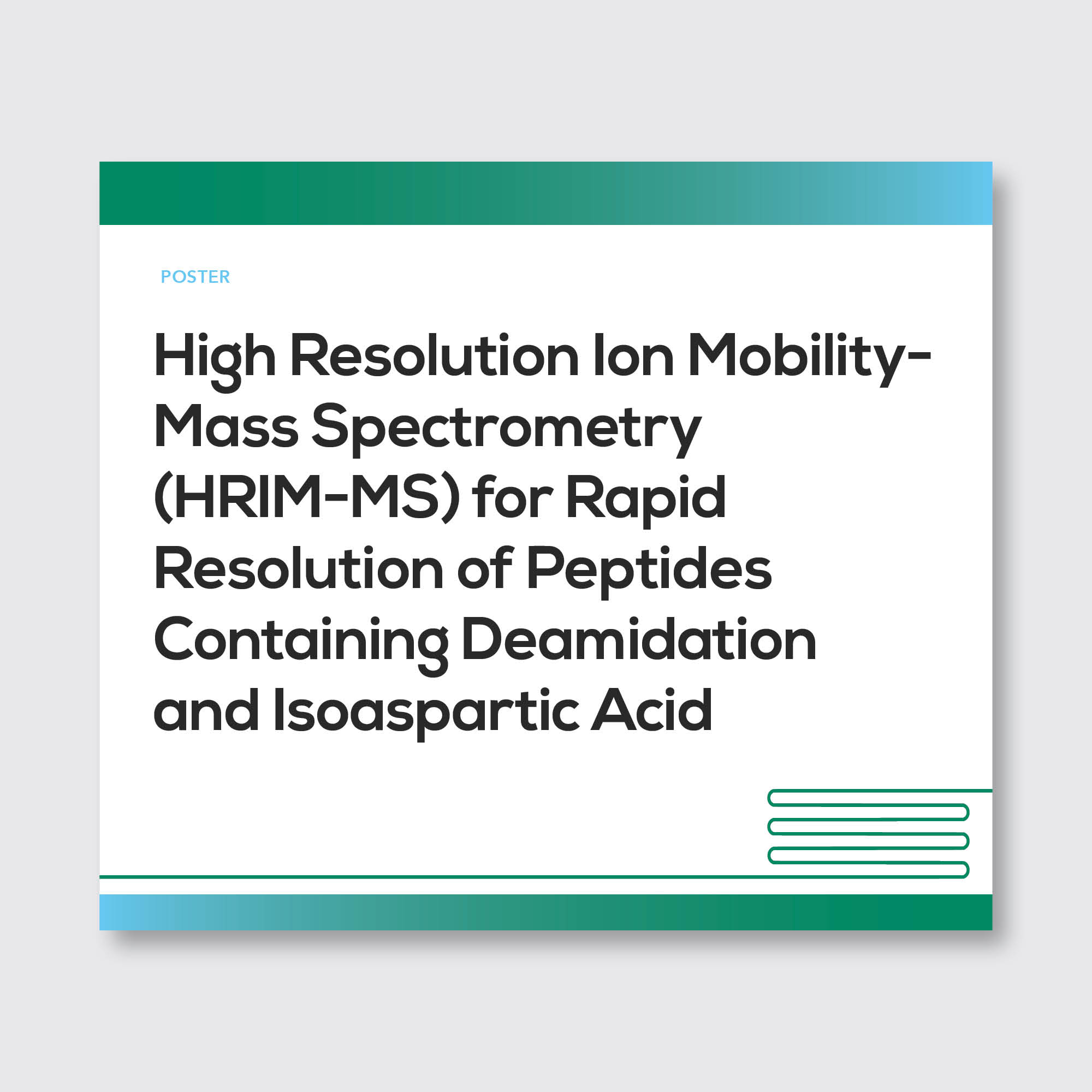 High Resolution Ion Mobility Mass Spectrometry Hrim Ms For Rapid